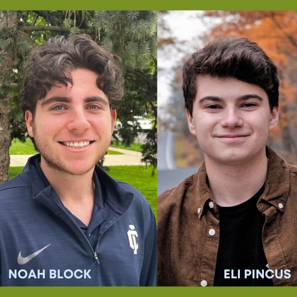 Noah Block & Eli Pincus ⋆ Buffalo Jewish Federation