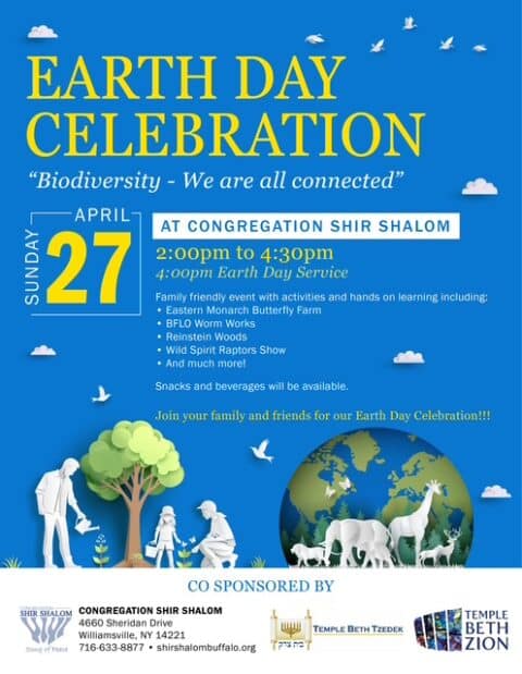 Earth Day Celebration ⋆ Buffalo Jewish Federation